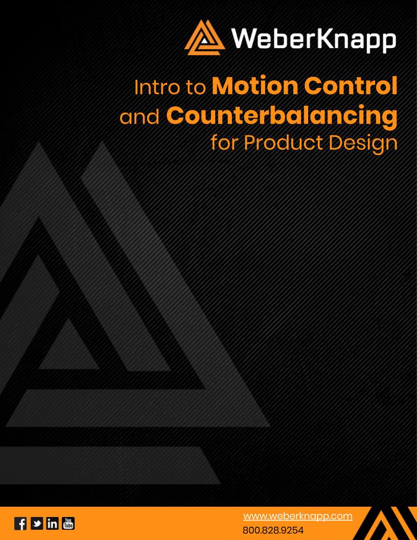 Intro to Motion Control and Counterbalancing for Product Design